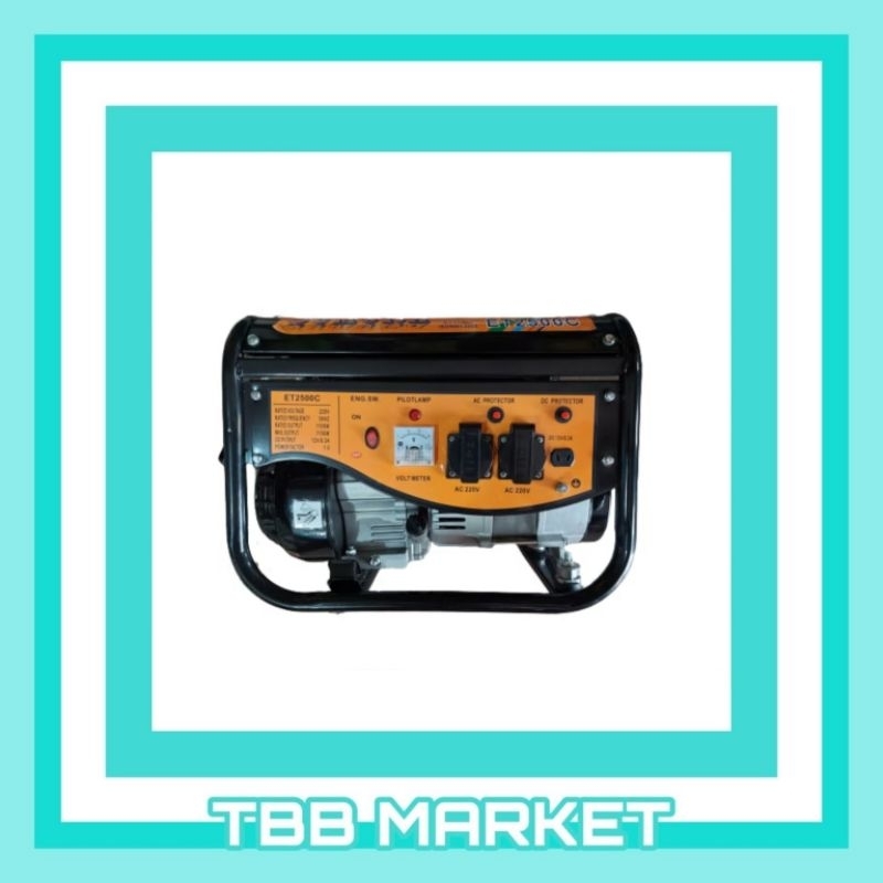 Jual Genset Sumura ET 2500 C Mesin Generator Listrik 1000 Watt Bensin 4 Tak | Shopee Indonesia