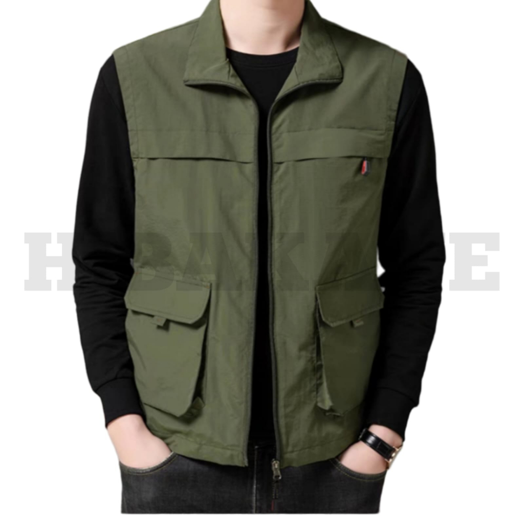 Jual Rompi vest / rompi pria / rompi motor / rompi tebal | Shopee Indonesia