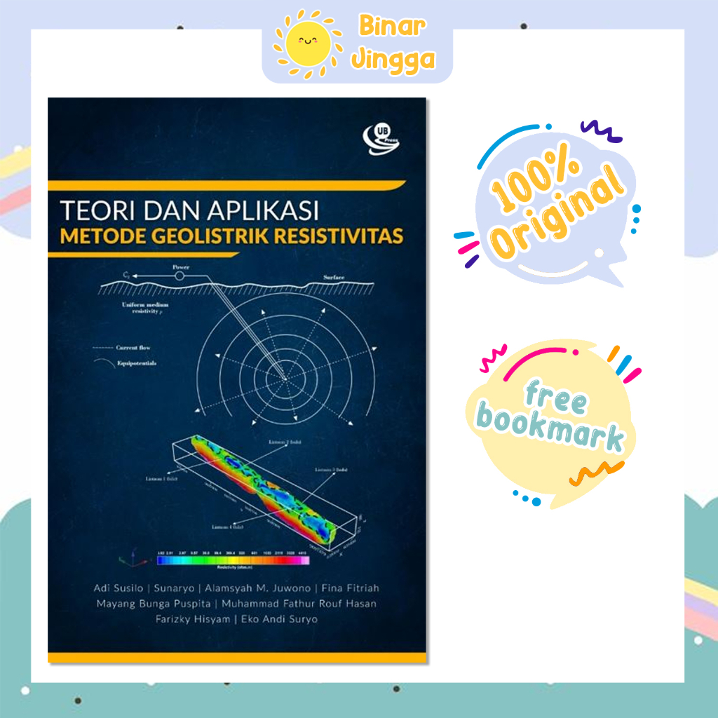 Jual Buku Teori dan Aplikasi Metode Geolistrik Resistivitas Adi Susilo ...