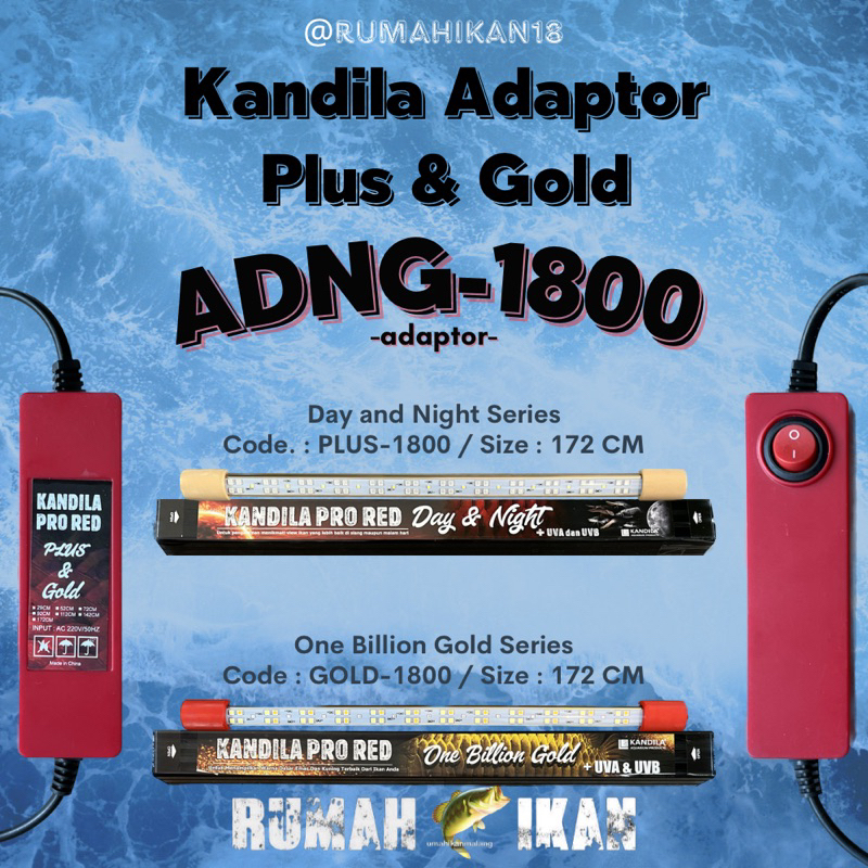 Jual Kandila Adaptor Lampu PLUS & GOLD Pro Red Day and Night & One ...