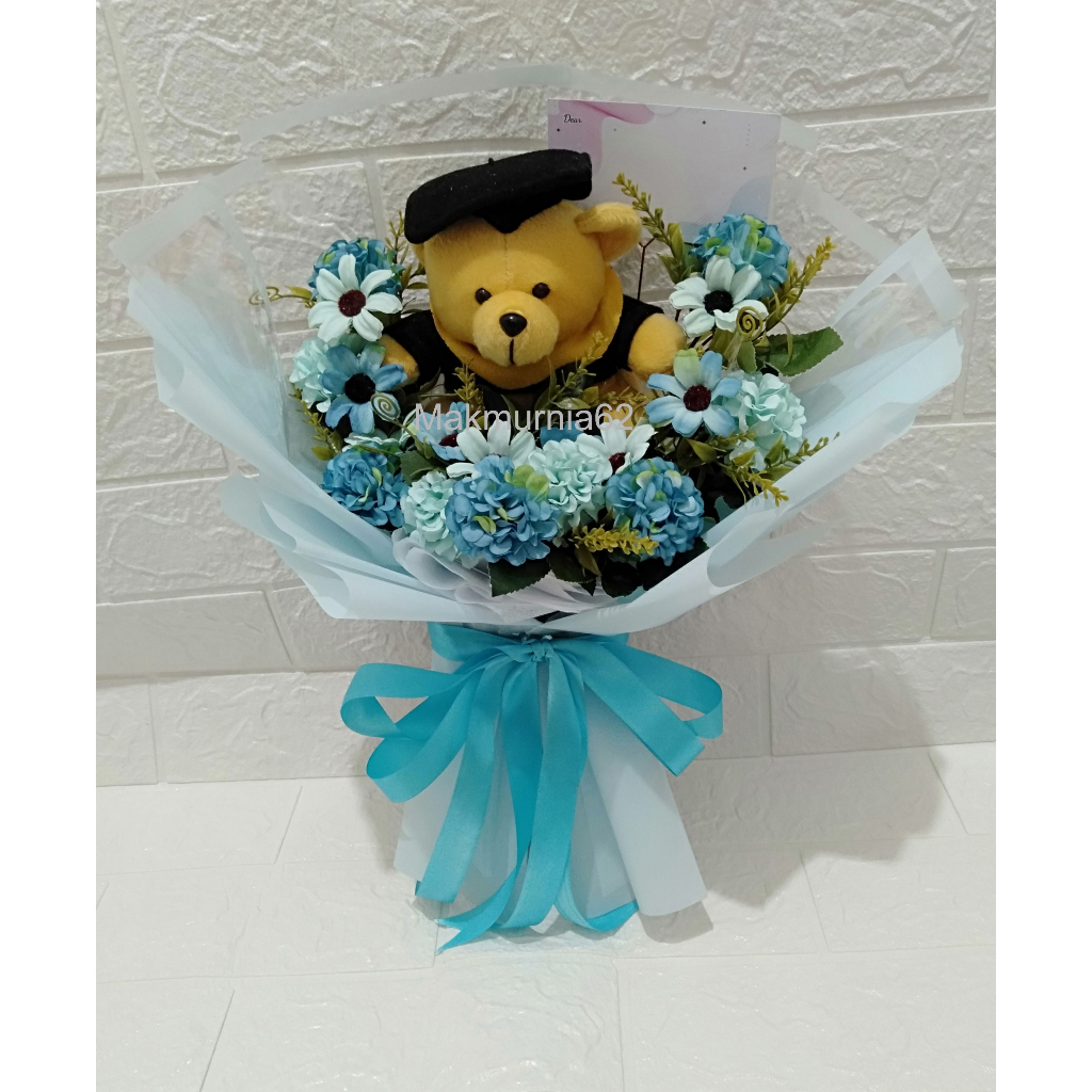 Jual Buket Wisuda/Buket Bunga/ Flower Bouquet/ Buket Boneka/ Graddy ...