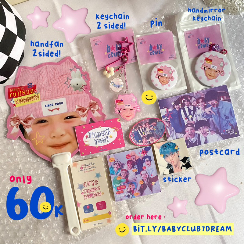 Jual nct dream one package (handfan, keychain, handmirror, pin ...