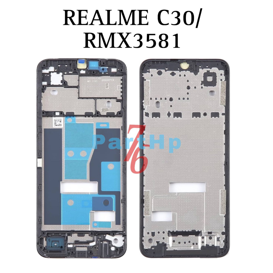 Jual Original Frame Tulang Tengah Realme C30 / RMX3581 - Bezzel Bejel ...