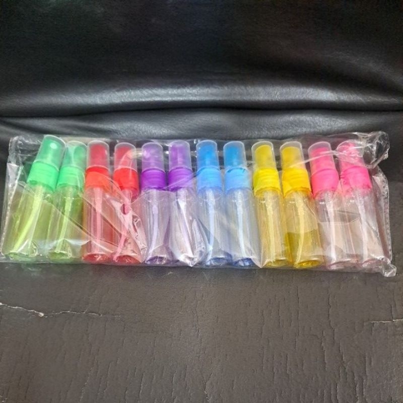 Jual (1 lusin) 20ml botol plastik warna warni botol refil parfum 20ml ...