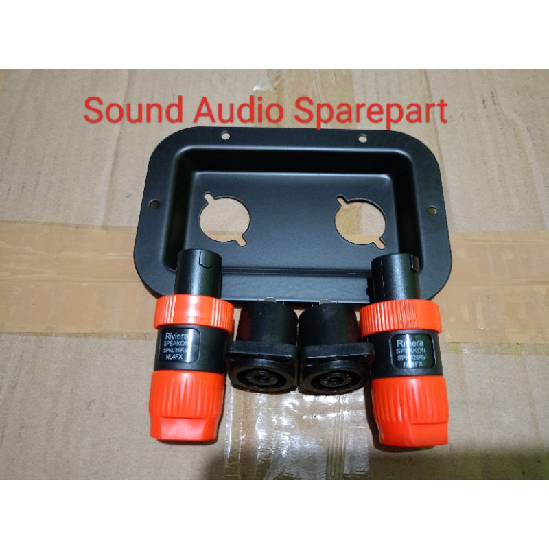 Jual Satu Set Plat Spikon / Spicon Komplit.. plat besi + Jack spicon ...