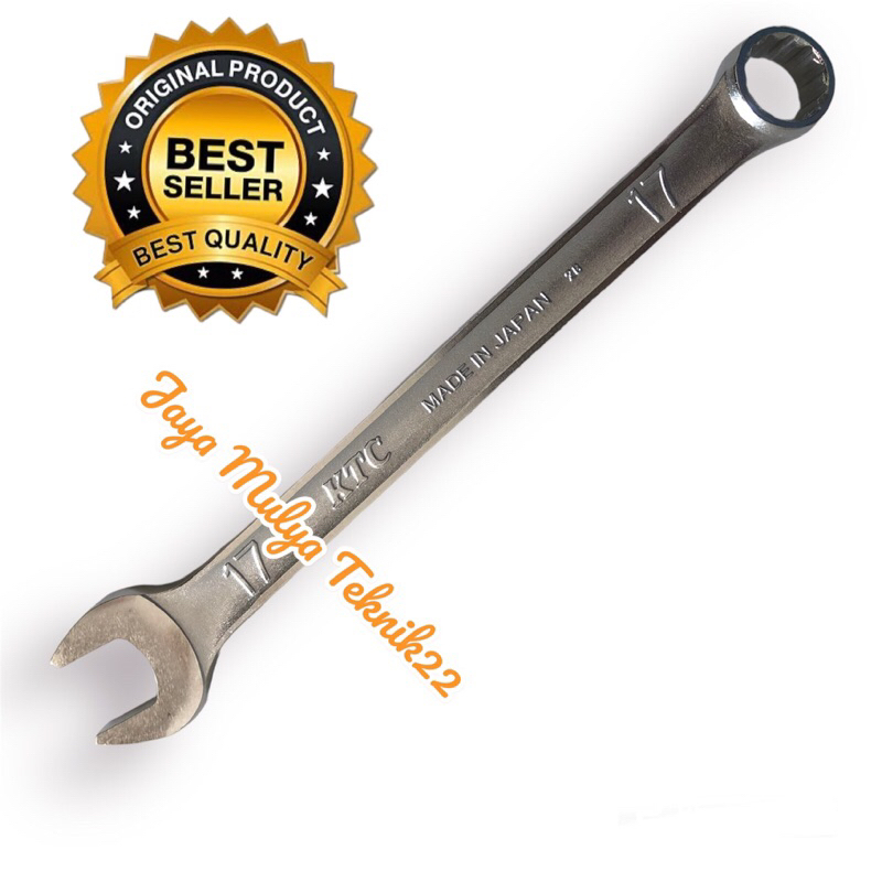 Jual KTC Kunci Ring pas 17 mm / Combination Wrench KTC Japan Original MS2-17 / Alat bengkel ...