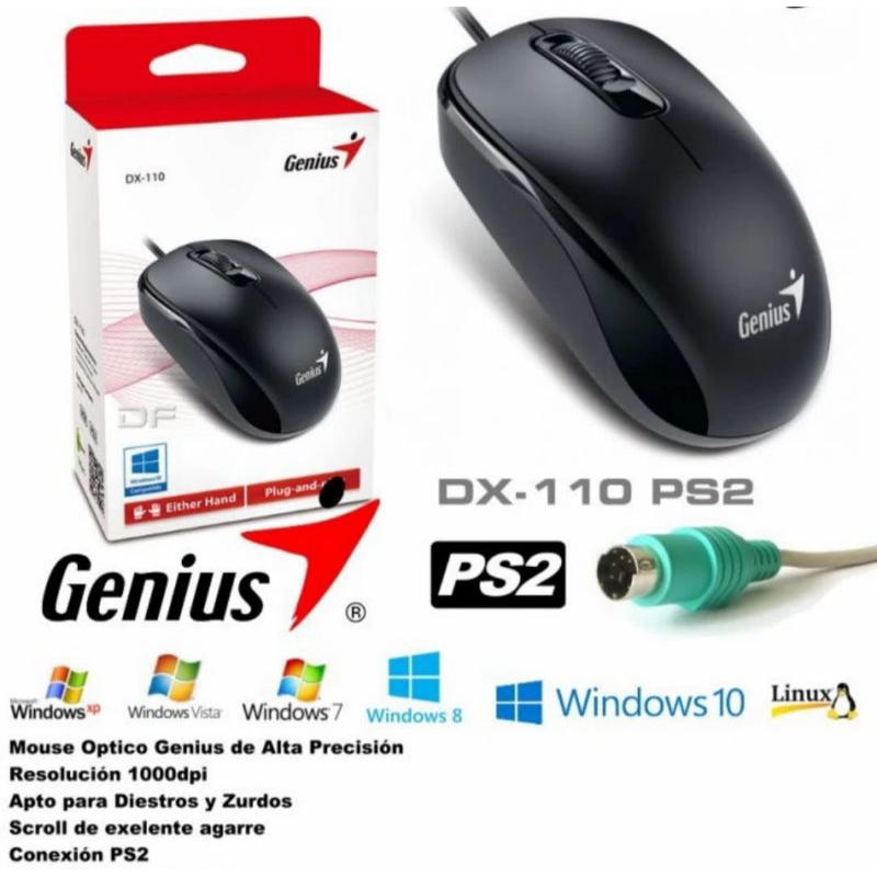 Jual MOUSE Cable Genius PS2 | Shopee Indonesia