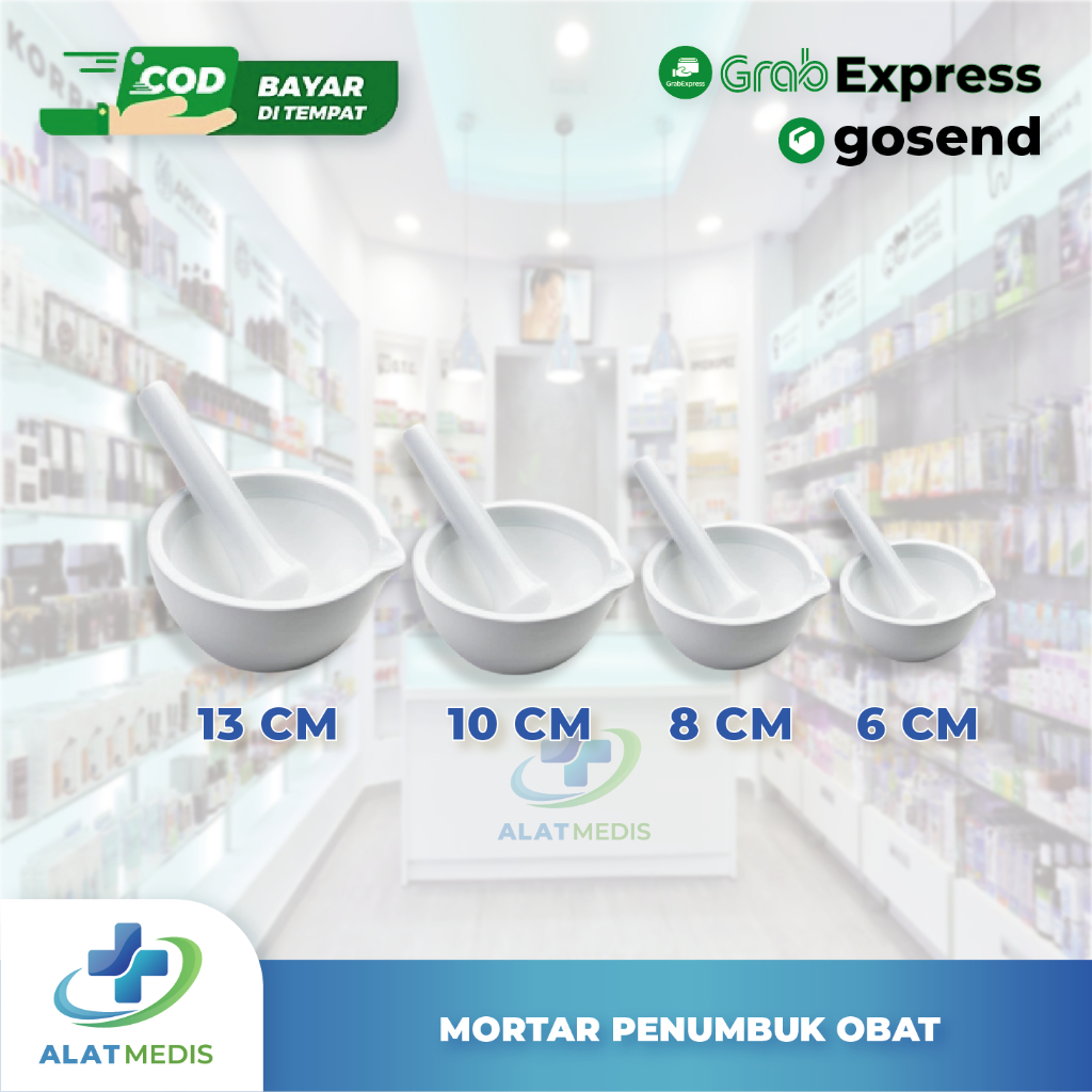 Jual Alat Penggerus Obat /Alat Penumbuk Obat/ Mortar | Shopee Indonesia