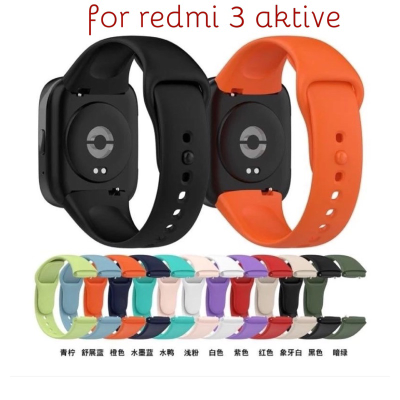 Jual Strap Tali Jam Smart Watch Redmi Watch 3 Active / Redmi Watch 3 ...