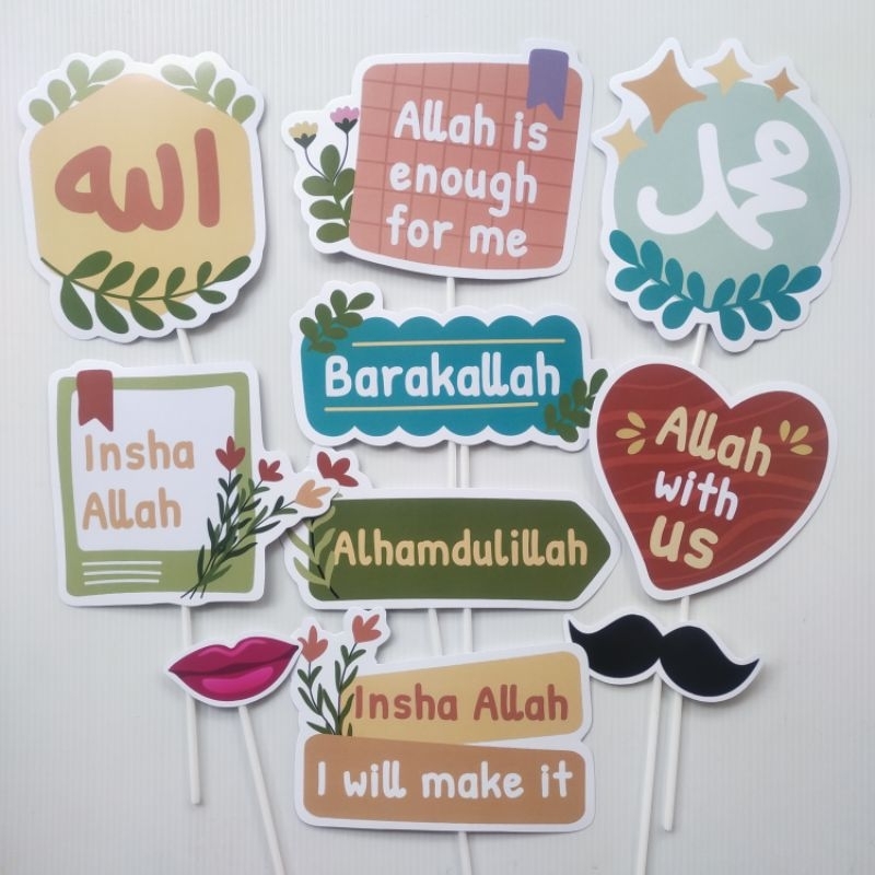 Jual PROPS TEMA MUSLIM PROPERTI PHOTOBOOTH | Shopee Indonesia