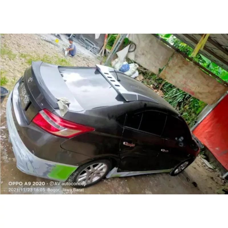 Jual Roof Visor Roof Spoiler Back Visor Vios Gen 2 Gen 3 | Shopee Indonesia