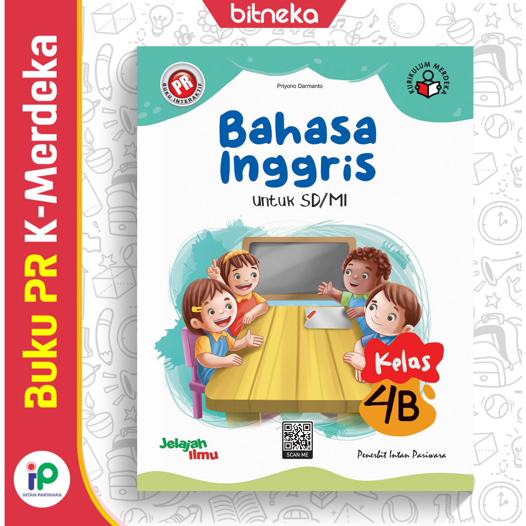 Jual Buku PR Interaktif Bahasa Inggris 4B SD/MI Kelas 4 Semester 2 - Kurikulum Merdeka - Intan ...