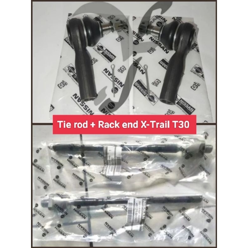 Jual Tie rod + Rack end Nissan X-Trail T30 Serena C24 Original 1Paket ...