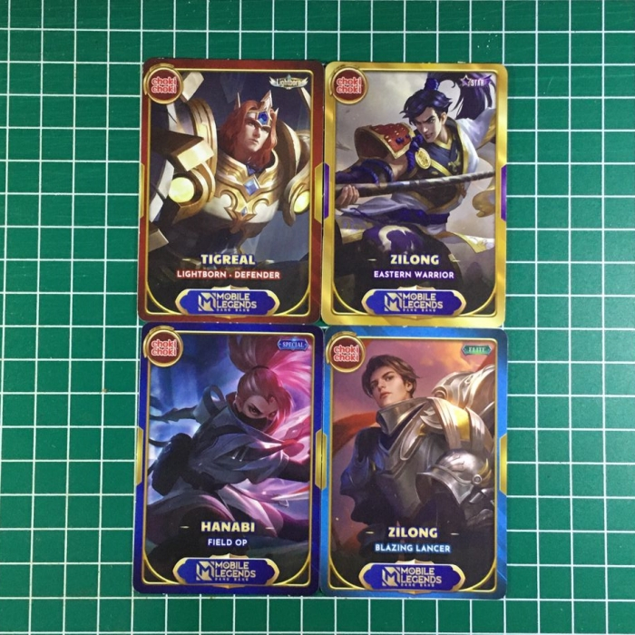 Jual kartu game card hero mobile legends choki choki anak (acak ...