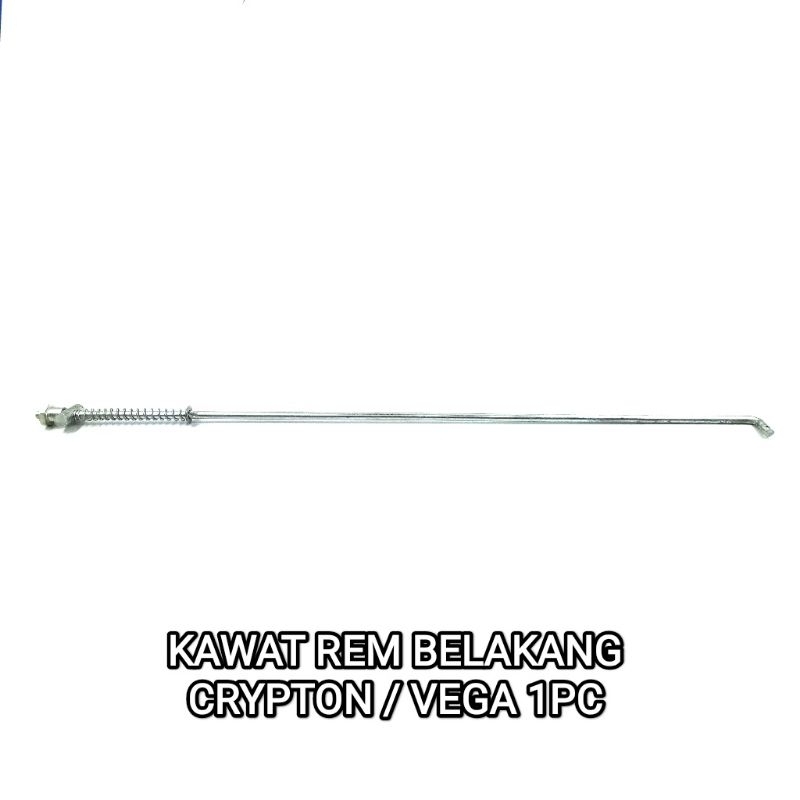 Jual Kawat Rem Belakang Crypton / Vega - Tiang Lidi Kampas Pedal Rem ...