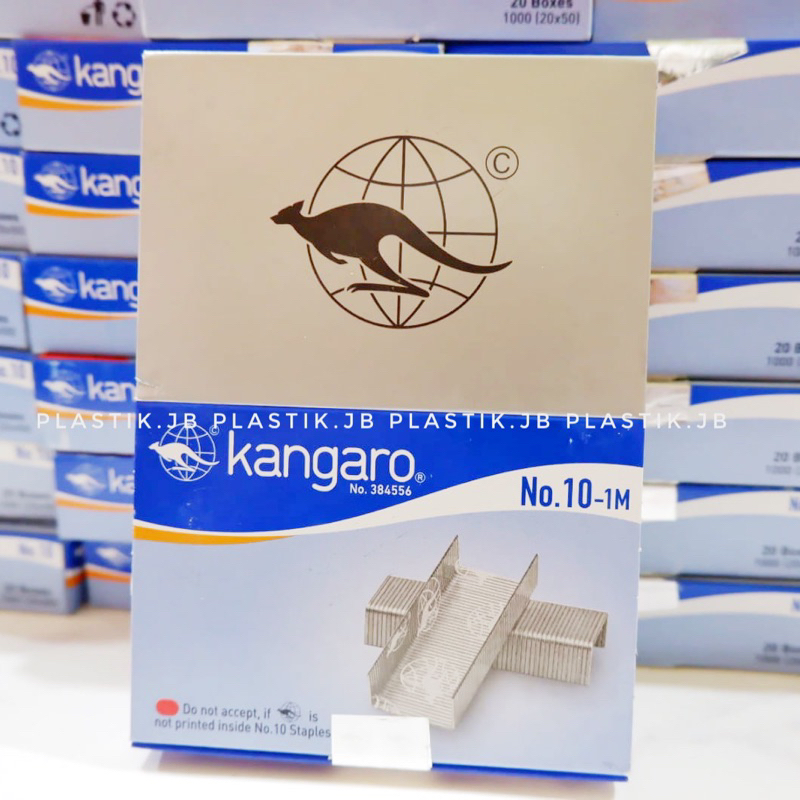 Jual ISI STAPLES KANGARO No.10-1M ( 1BOX ISI 20) | Shopee Indonesia