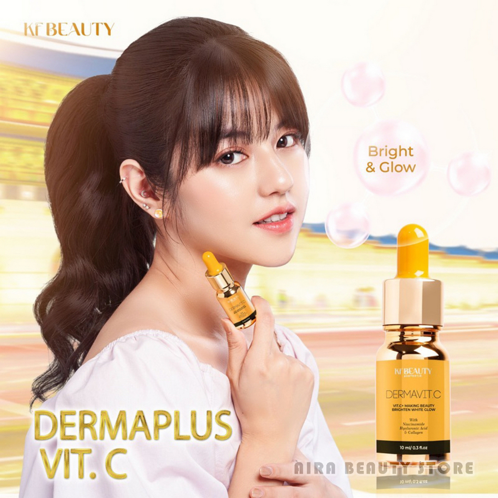 Jual KF Skin Serum Dermavit C 10ml untuk Anti Aging, Menghaluskan ...
