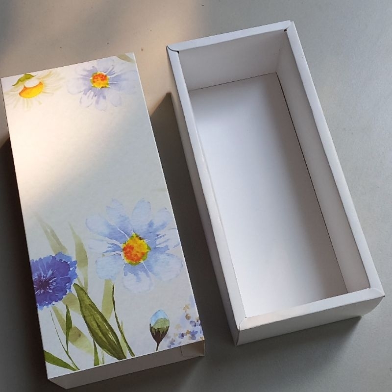 Jual BOX uk 20x8x5.5 cm SLIDING BOX PUTIH IVORY(MINIMAL ORDER 20PCS ...