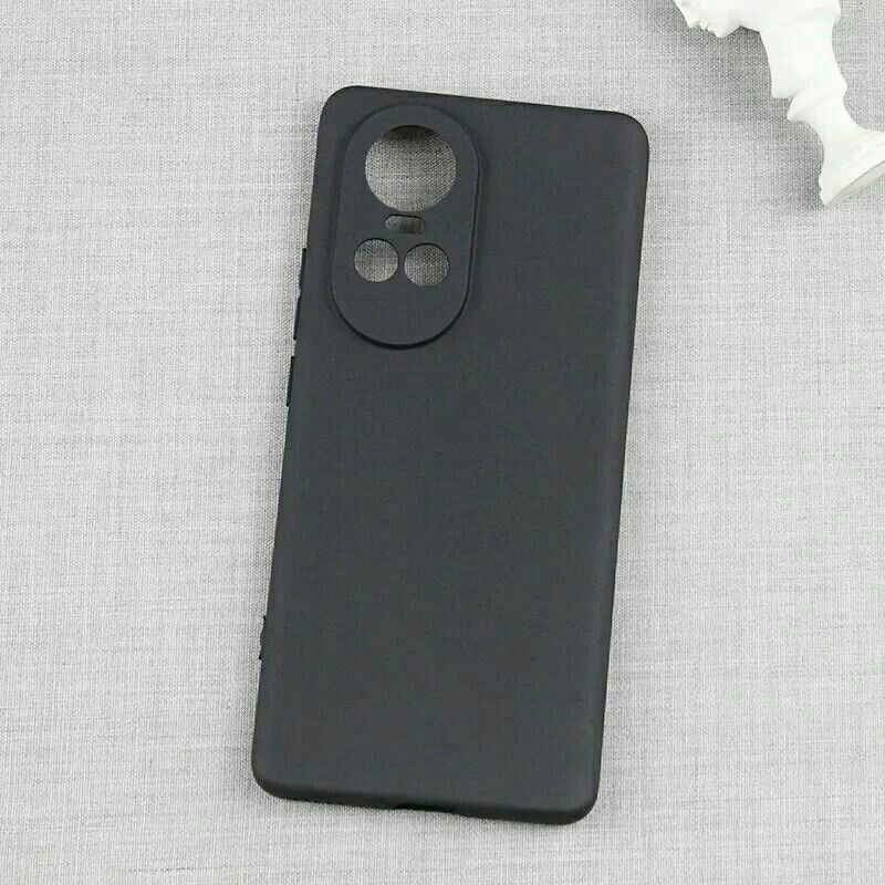 Jual Oppo Reno 10 5G Case Softcase Black Matte Camera Protection Casing ...
