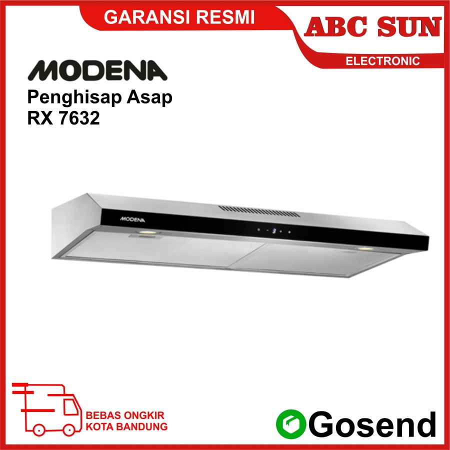 Jual Modena RX-7632 Slim Hood 70cm Penghisap Asap Kompor | Shopee Indonesia