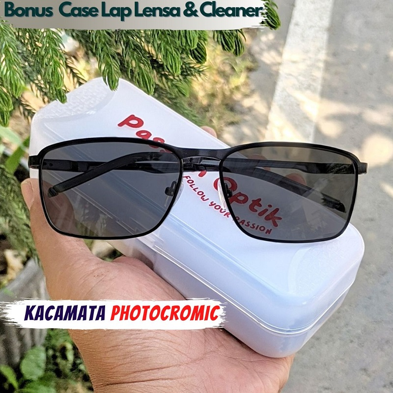 Jual Kacamata Photochromic Anti Radiasi - Kacamata Bluecromic Pria ...