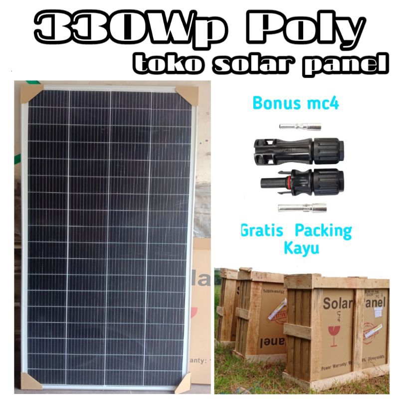 Jual Solar Panel Maysun 330Wp Poly Solar Cell Panel Tenaga Surya ...