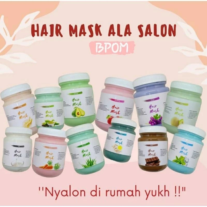 Jual Hair Mask Creambath Rambut Masker Perawatan Rambut Conditioner ...