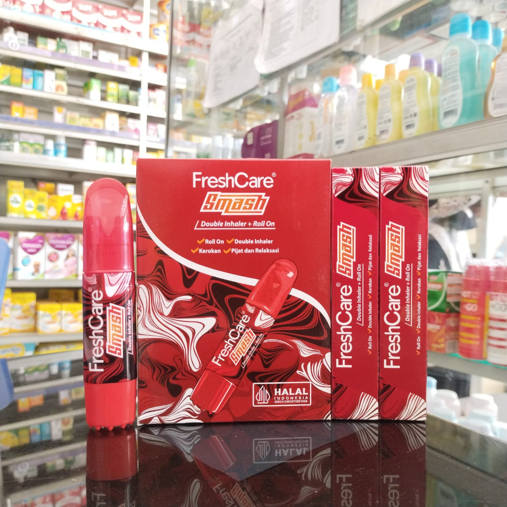 Jual FRESHCARE SMASH DOUBLE INHALER 4 IN 1 fresh care smash | Shopee ...