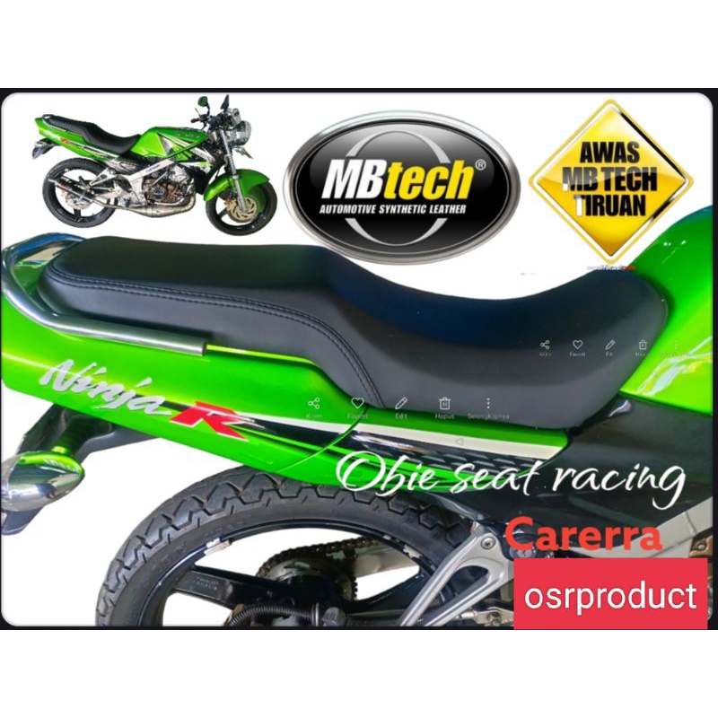Jual cover kulit sarung jok pnp ninja r dan ss bahan mb tech carerra | Shopee Indonesia