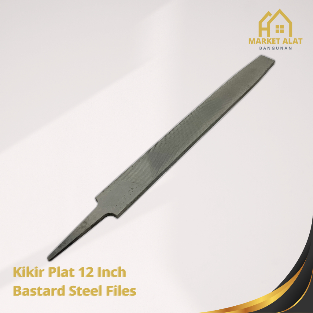 Jual Kikir Plat 12” Murah / Kikir Gepeng 12 Inci / Kikir Besi Plat 12 ...