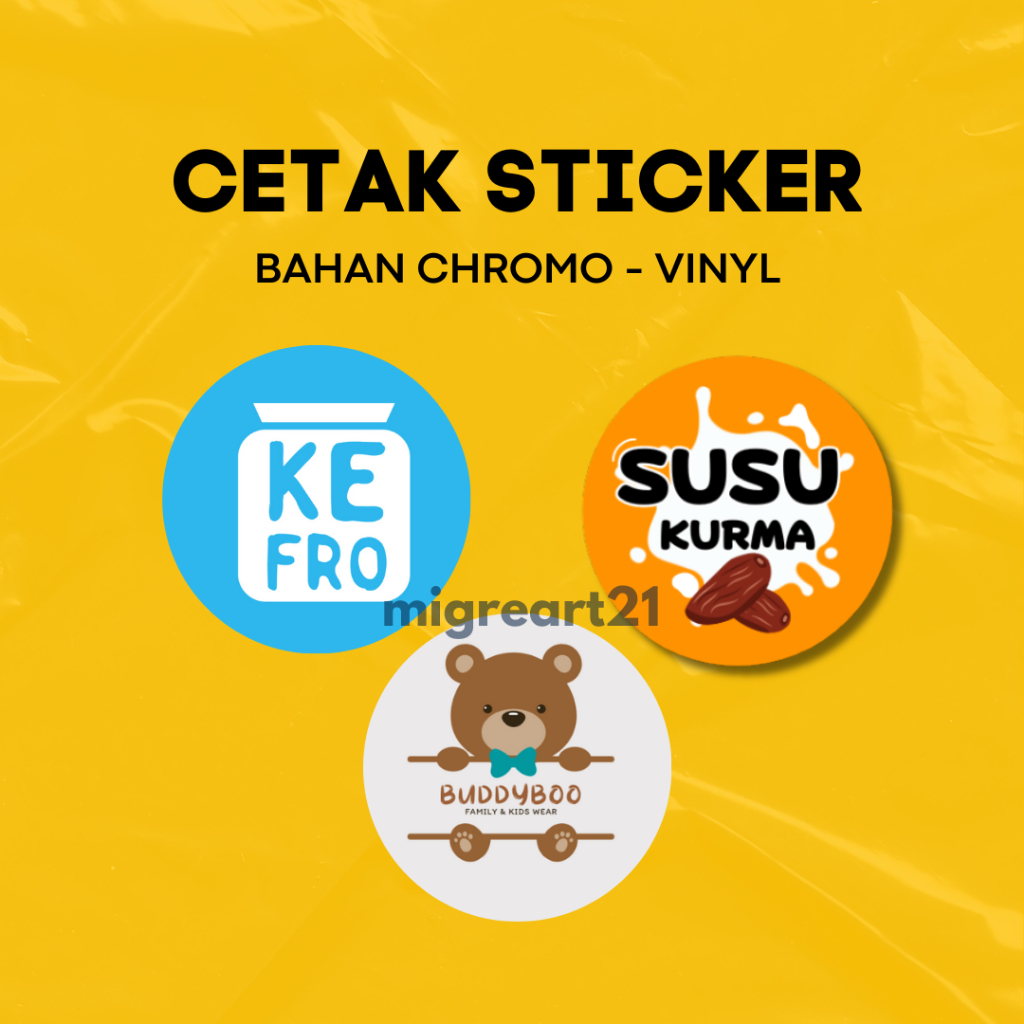Jual MIGREART - an Firli Cetak Sticker murah bandung | Shopee Indonesia
