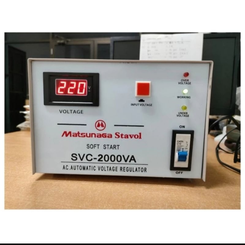 Jual MATSUNAGA STAVOL STABILIZER 2000WATT / 2000W | Shopee Indonesia