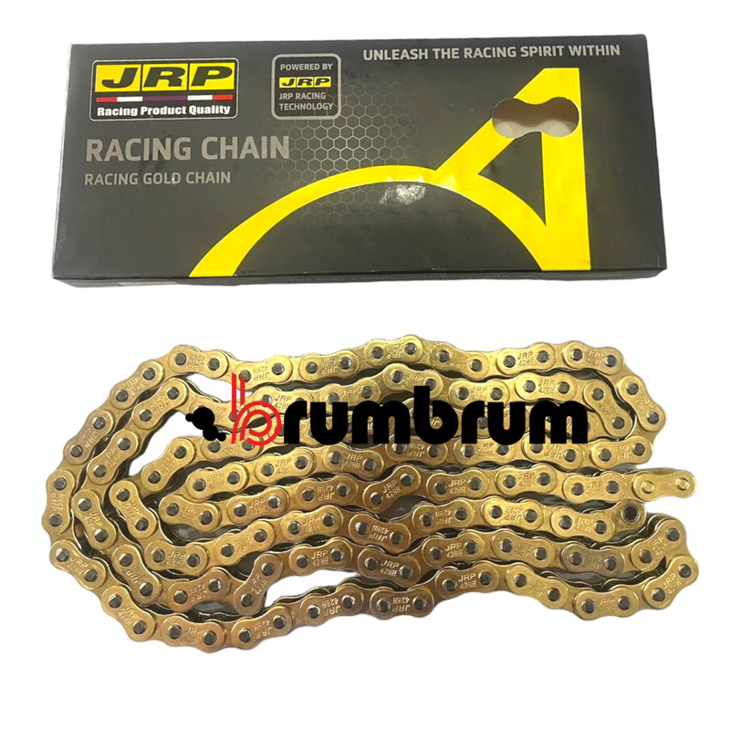Jual RANTAI JRP 415X130 L GOLD / RANTAI MOTOR 415-130 L GOLD | Shopee Indonesia