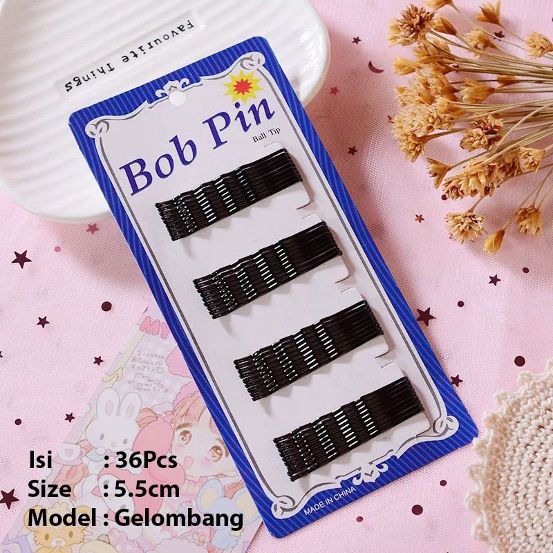 Jual 36pcs JEPIT LIDI JEPITAN LIDI KOREA BOBBY PIN | Shopee Indonesia