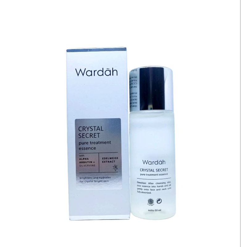 Jual WARDAH CRYSTAL SECRET Pure Treatment Essence 50ml | Shopee Indonesia
