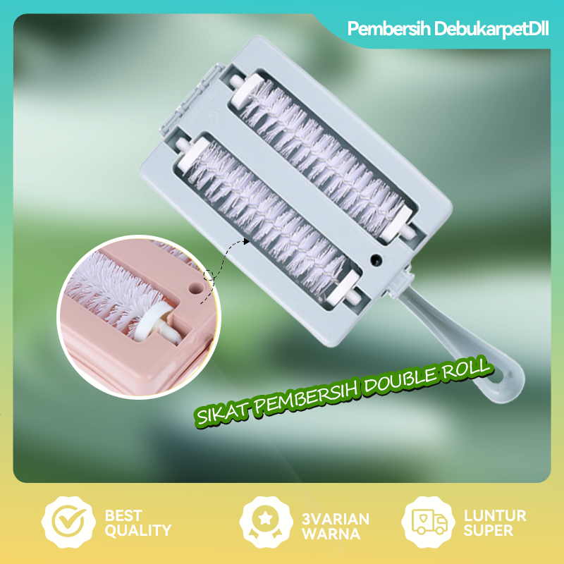 Jual Sikat Karpet Ajaib 2in1 Serbaguna Alat Pembersih Kotoran Debu Sofa ...