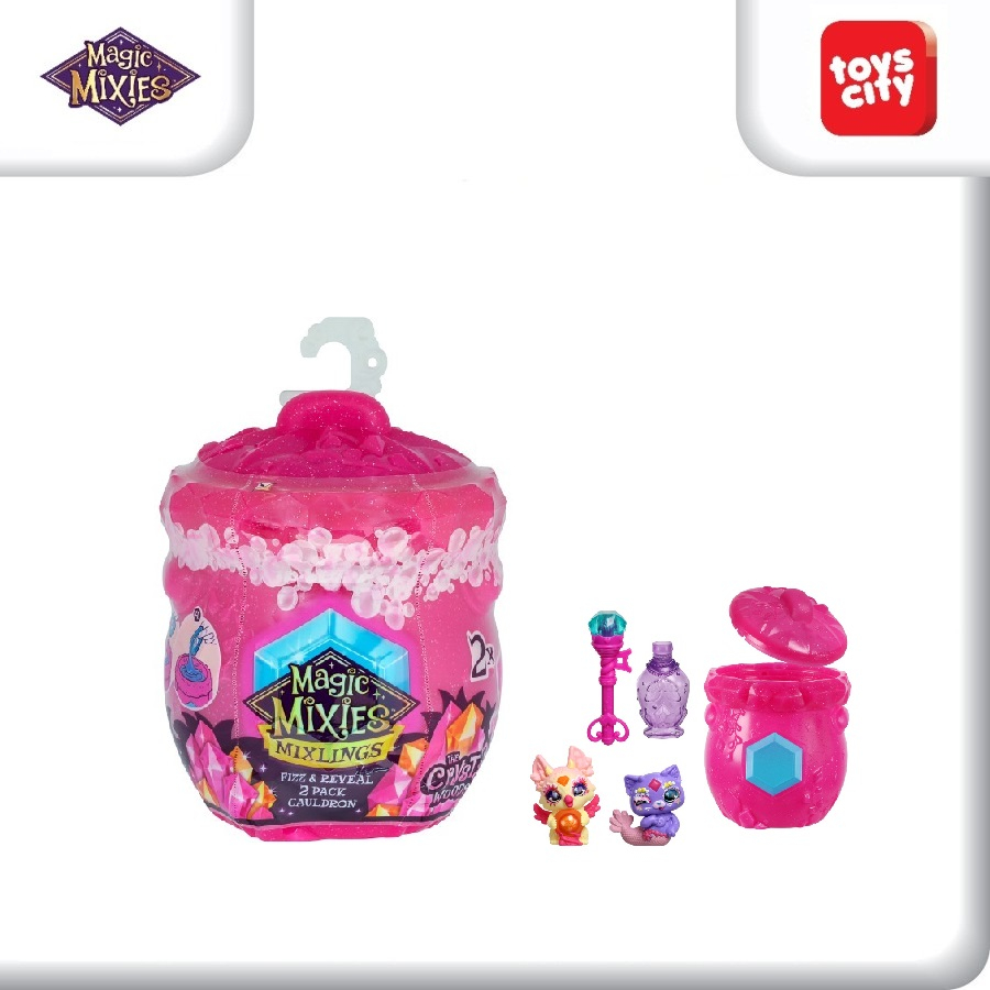 Jual Magic Mixies Mixlings Fizz & Reveal Cauldron Assorted figure ...