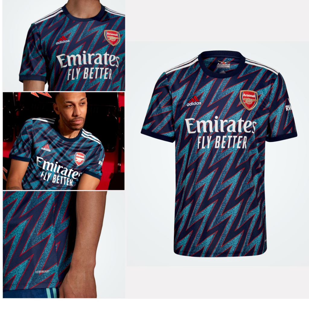Jual Jersey Bola - Arsenal 3rd Third 2021/2022 | Grade Ori Official ...