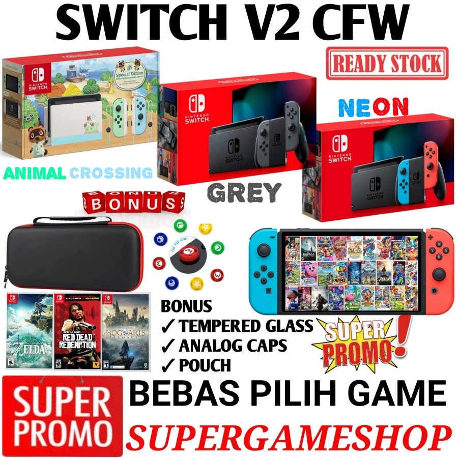 Jual Nintendo Switch CFW Full Game Bebas Pilih | Shopee Indonesia