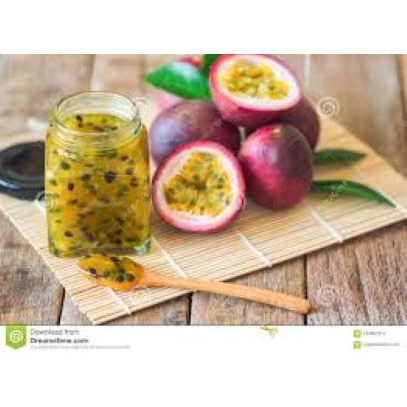 Jual Passion fruit jam Homemade Mirip Mixue Selai buah markisa enak ...
