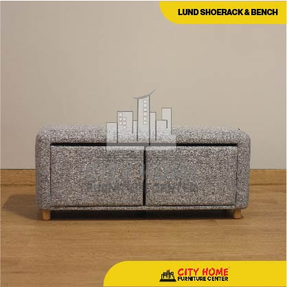Jual LUND Rak Sepatu Ottoman Bench Storage Shoe Bench Penyimpanan ...