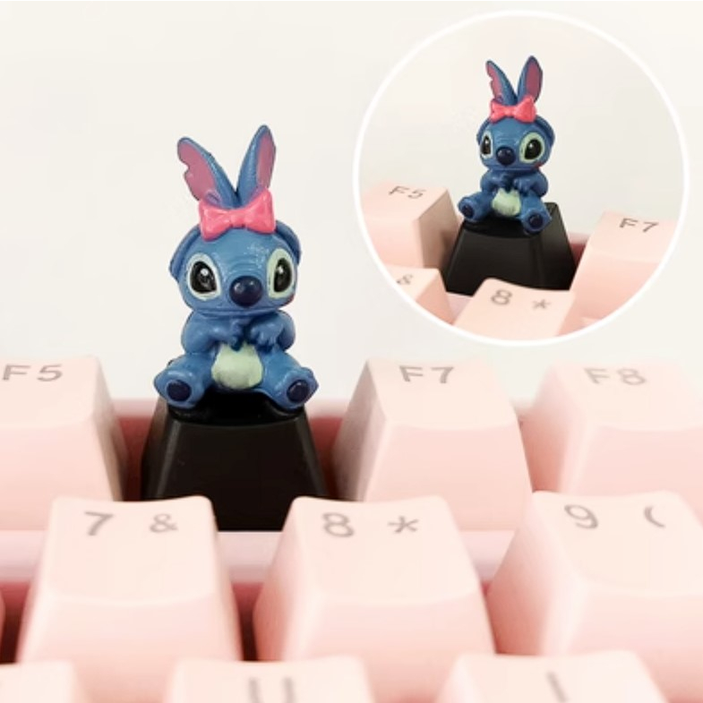 Jual Stitch Keycaps Mechanical Keyboard | MatchaLand | Shopee Indonesia