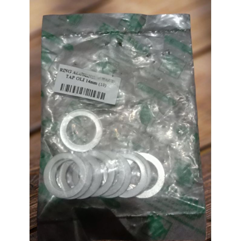 Jual RING ALMUNIUM/ RING TAP OLI MESIN 12MM/8MM | Shopee Indonesia