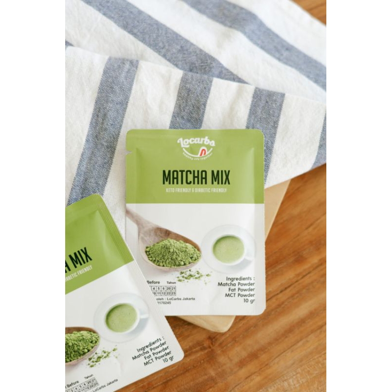 Jual Matcha Mix Instant Locarbs 10g Keto Friendly | Shopee Indonesia