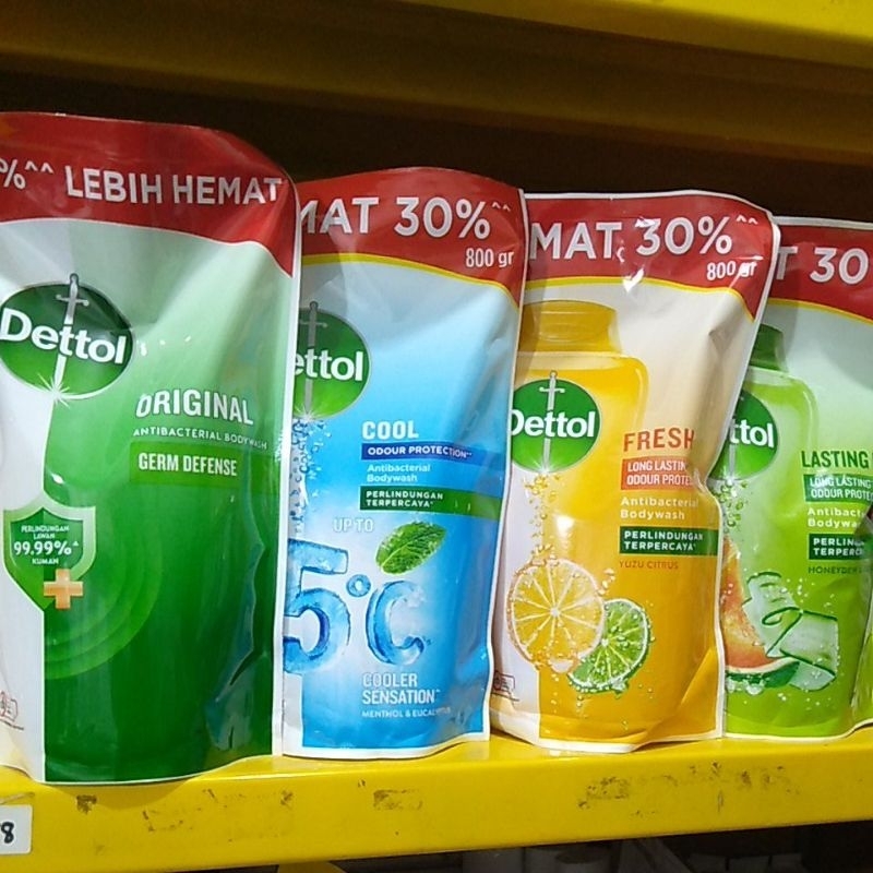 Jual Dettol sabun cair besar 800gr jumbo | Shopee Indonesia