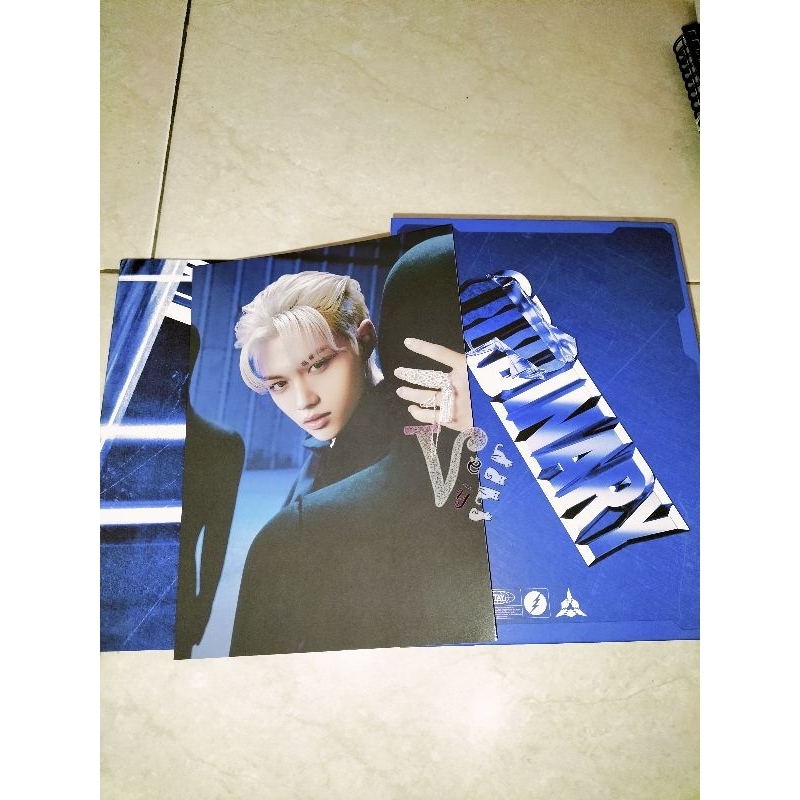 Jual Album Only Oddinary Biru Stray Kids SKZ Unsealed | Shopee Indonesia