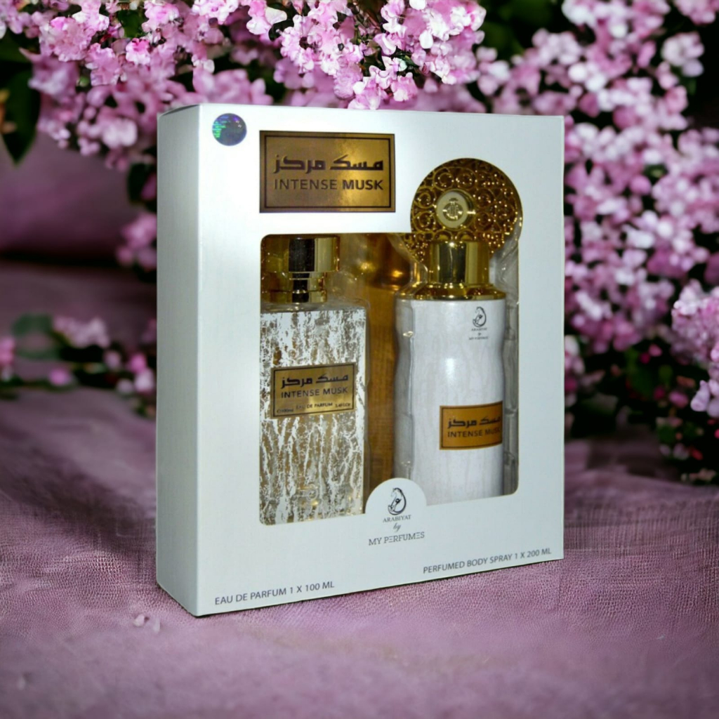 Jual Intense Musk Arabiyat by My Perfumes Gift Set 100 ml EDP + 200 ml ...