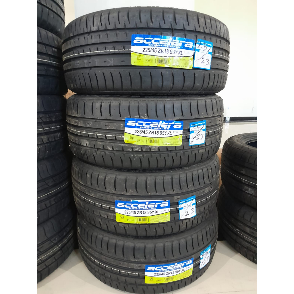 Jual ban mobil standar 225 45 ring 18 accelera bisa untuk mobil innova ...