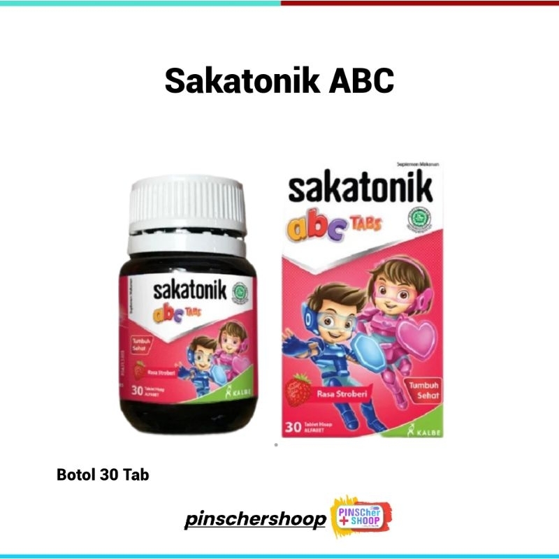 Jual Sakatonik ABC Vitamin Anak Isi 30 Tab / Botol (OTC) | Shopee Indonesia