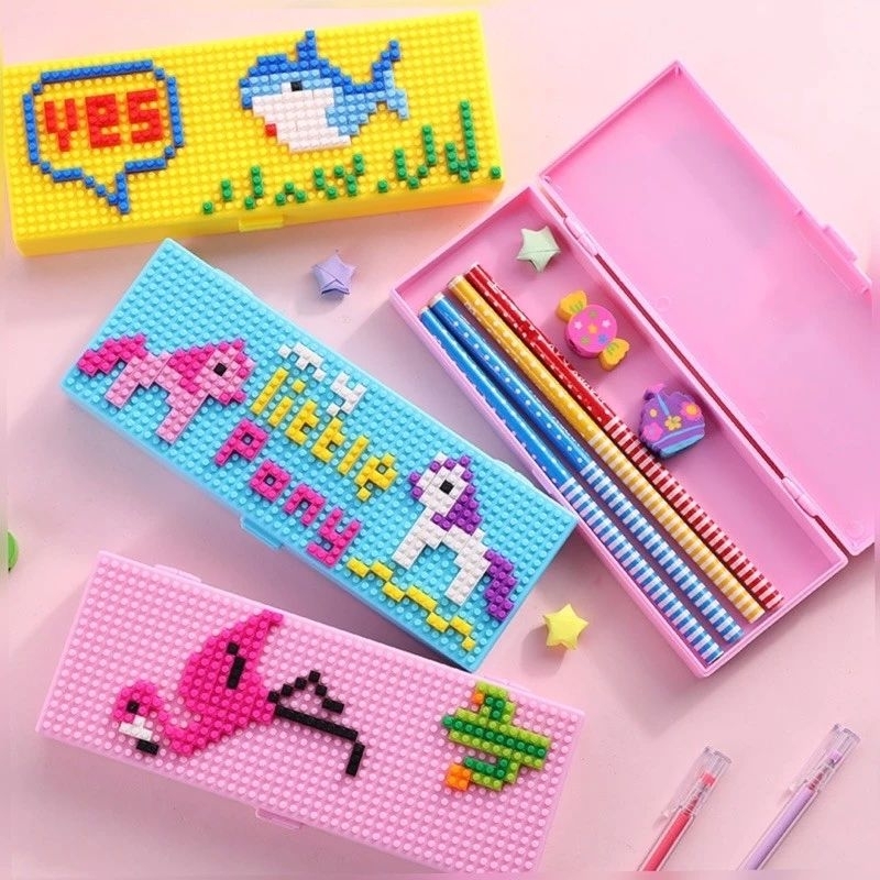 Jual MS | Kotak pensil lego / tempat pensil lego / Mainan lego anak ...